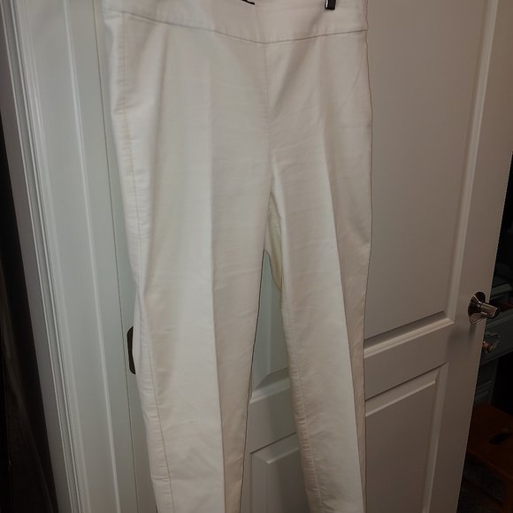 Talbots | Pants & Jumpsuits | Talbots Winter White Size Slacks | Poshmark